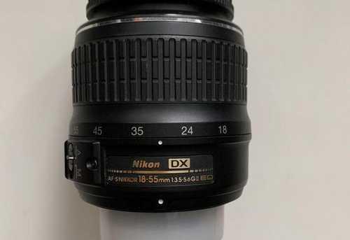 Фотообъектив AF-S DX Nikkor ED18-55mm