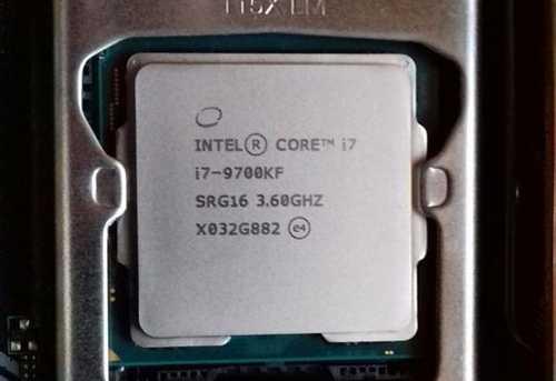Intel core i7 9700 kf+z390 Gigabite gaming X+кулер