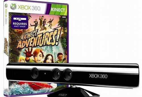 Сенсор Kinect для X-Box 360 + игра Adventures