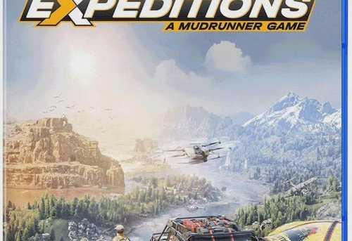 Expeditions: A MudRunner Game (PS4) б/у, Русские С