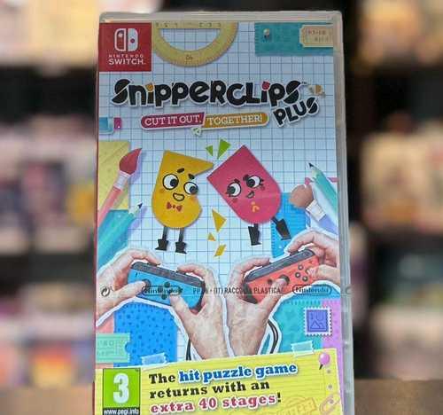 Игра Snipperclips Plus для Nintendo Switch