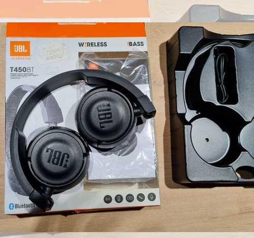 Беспроводные наушники jbl t450bt