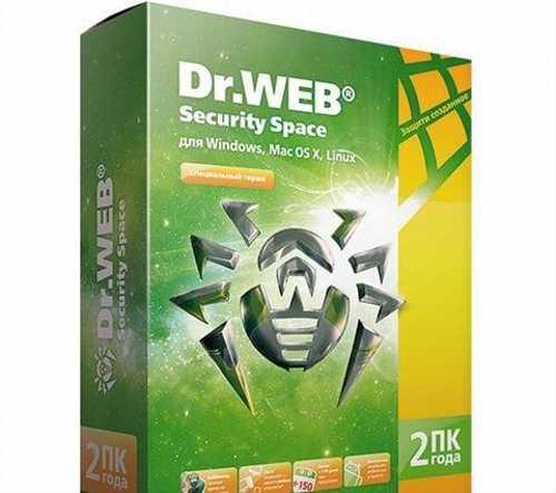 Антивирус Dr.Web Security Space (2 пк на #110705