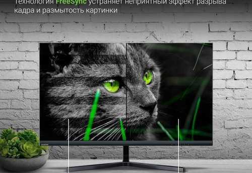 Монитор Digma 23.8" DM-monb2401 темно-серый VA 9ms