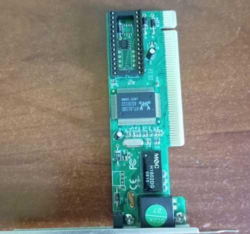 Сетевая карта PCI LAN чип RTL8139D