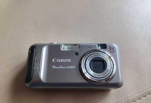 Компактный фотоаппарат Canon PowerShot A460