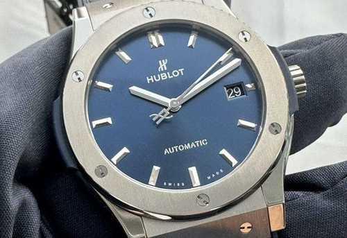 Часы Hublot Classic Fusion Titanium Blue 45 mm