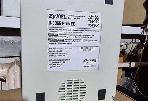 Новый zyxel U-336E Plus EE