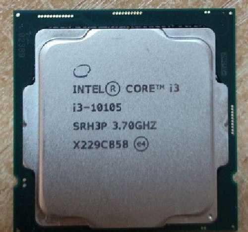 Процессор intel core i3 10105