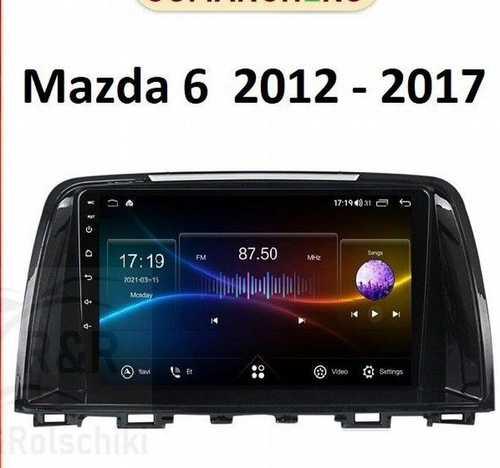 Магнитола Mazda 6 2012 - 2017 Android