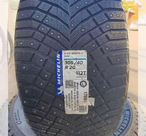 Michelin X-Ice North 4 SUV 275/45 R20 и 305/40 R20 112T