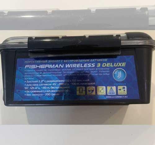 Эхолот fisherman wireless 3 deluxe