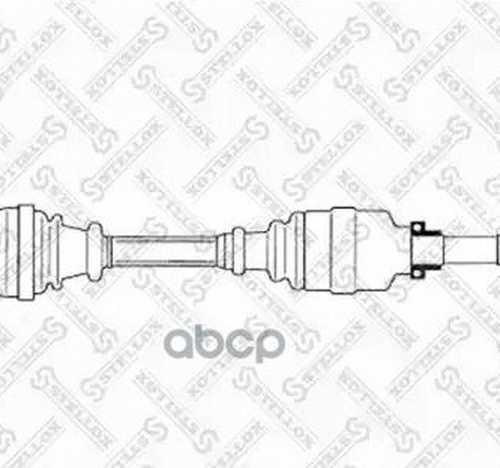 Привод правый 940mm 21730 citroen c4 перед Stellox