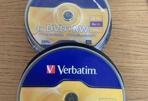 Болванка verbatim dvd+rw диски