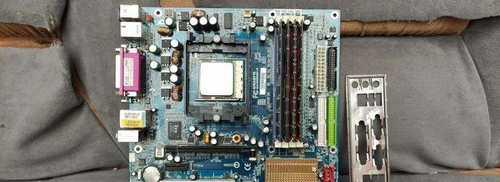 Комплект 939сокет 2-ядра Athlon64x2+GA-k8nmf9+ddr