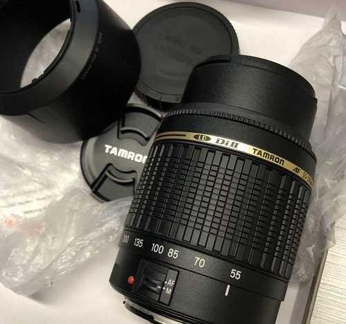 Tamron 55-200 для canon как новый