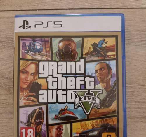 Диск Gta 5 ps5 / гта 5 / Grand Theft Auto Five