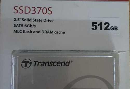 SSD Transcend SSD370S (512 Гб, 2.5", SATA, MLC