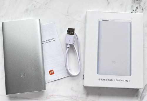 Портативная зарядка Xiaomi Mi Power Bank 5000 бу