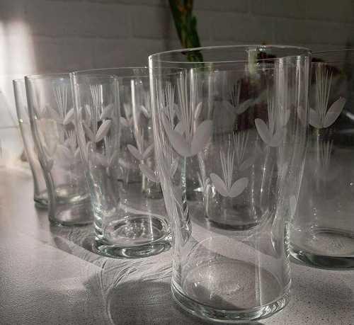 Стеклянные стаканы СССР