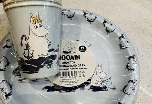 Посуда Moomin одноразовая