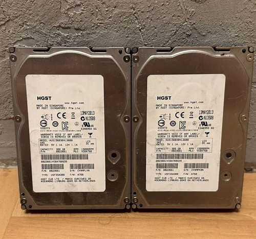 Жесткий диск SAS hgst 300 Гб LFF