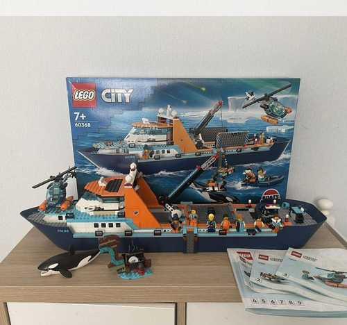 Lego City "Корабль Исследователь Арктики" 60368