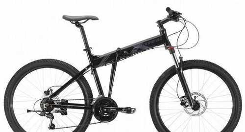 Велосипед stark Cobra 26.2 HD-18"-21г. (чёрный-сер