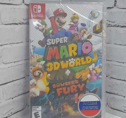 Игра Super Mario 3D World + Bowsers Fury для NSW