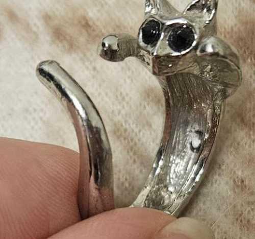 Кольцо кошка