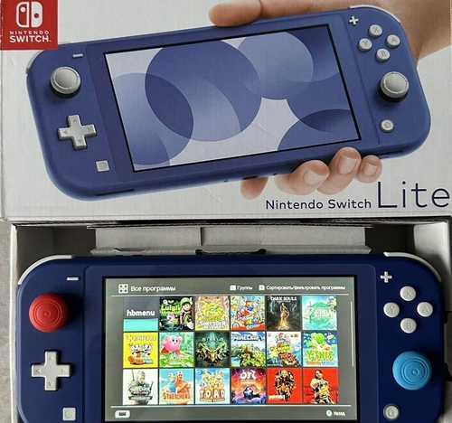 Nintendo switch lite, прошитый