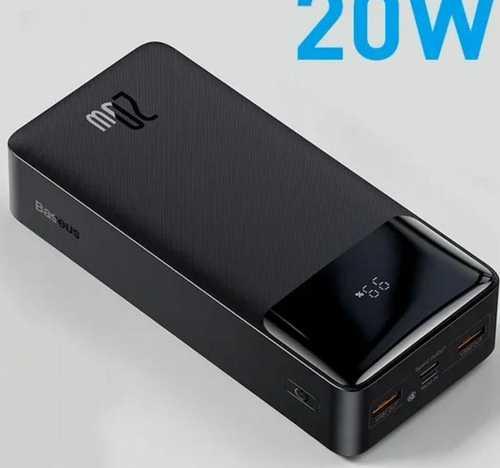 Power Bank Baseus 30000 мАч, 20 вт, Новый