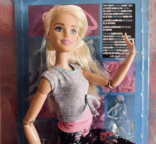 Барби кукла Barbie Mattel made to move
