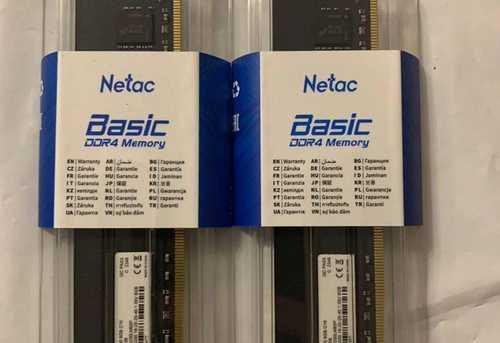 Оперативная память Netac ddr4 8gb 3200 2шт