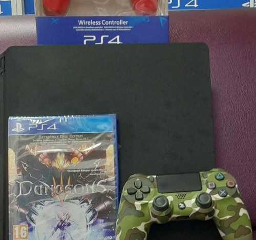 Sony playstation 4 slim Dungeons 3 2 Dualshock