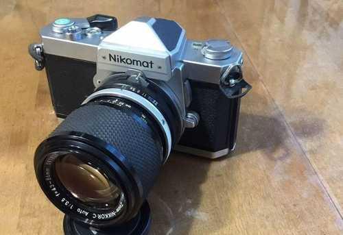 Nikon Nikomar FT + Nikkor-C Auto 1:3,5/f 43-86 mm