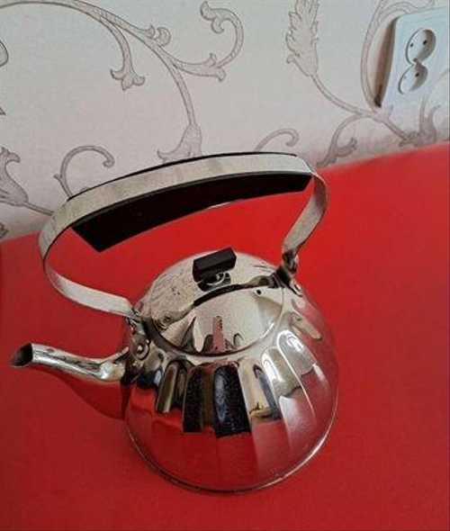Чайник никелированный времён СССР