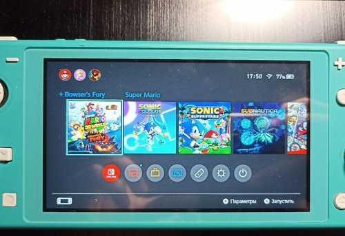 Nintendo switch lite прошитая