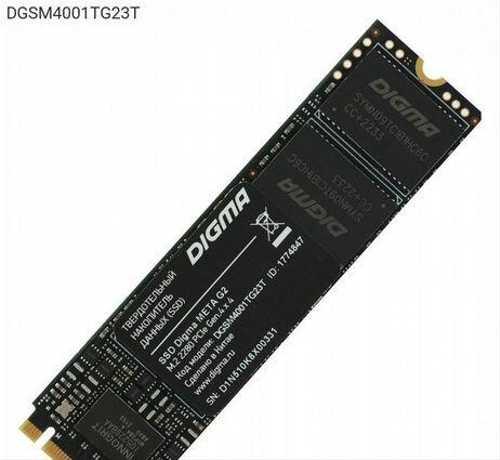 Диск SSD Digma Meta G2 M.2 2280 1TB PCIe NVMe 4.0