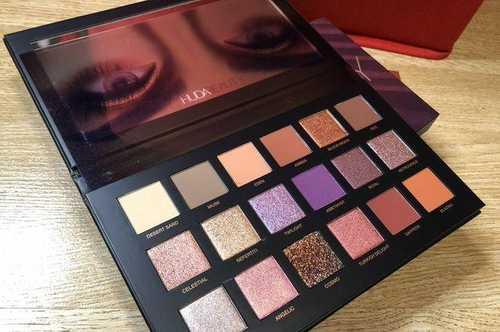 Палетка теней huda beauty