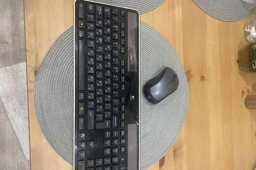 Клавиатура и мышка logitech k750