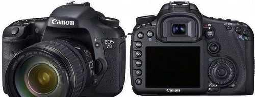 Зеркальный фотоапарат Canon EOS 7D