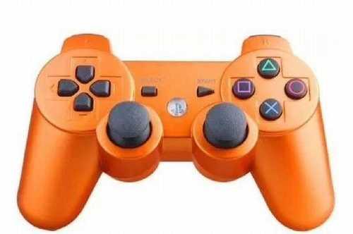 Геймпад DualShock 3 sixasix для PS3 (Оранжевый)