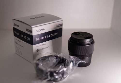 Объектив Sigma 56mm f 1.4 (Sony E)