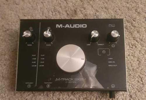 Внешняя звуковая карта M-Audio M-Track 2x2M