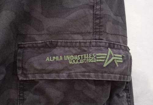 Винтаж alpha industries милитари штаны