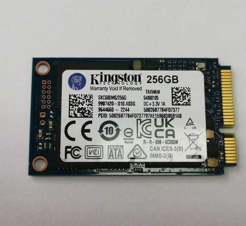 SSD Kingston KC600 SKC600MS/256G 256гб mSata