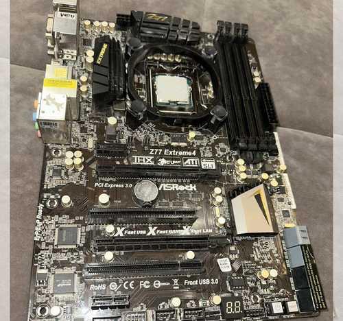 Материнская плата asrock z77 extreme4 lga1155