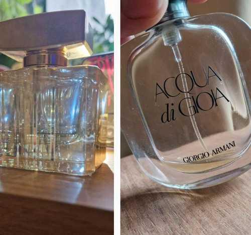 Gucci Premiere и armani acqua di gioia (остаток)