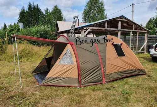 Палатка 4х местная, тамбур с полом